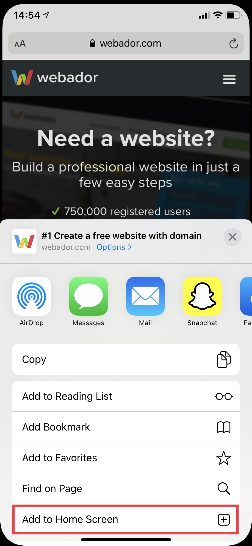 ¿Puedo utilizar Webador como aplicación? – Ponte en contacto con ...