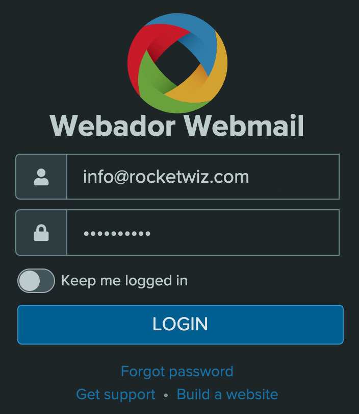Use Webador webmail – Help Center | Webador.com