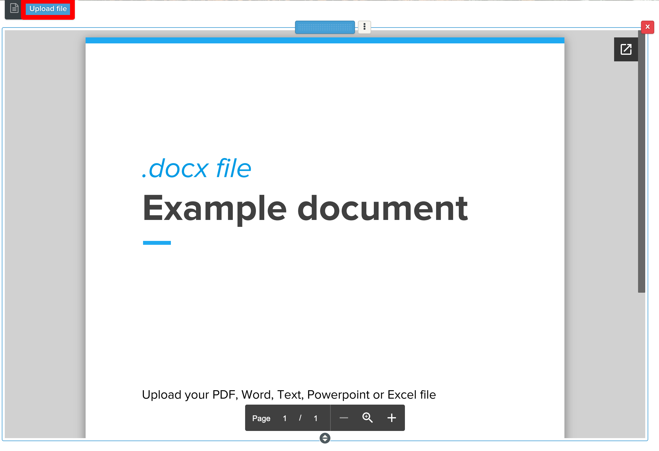 Add a document – Help Center | Webador.com